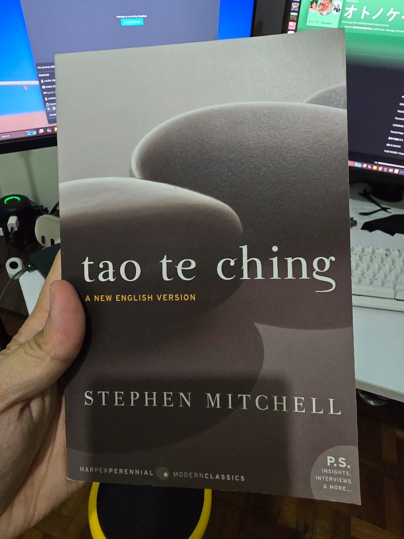 Tao Te Ching (translated by Stephen Mitchell), Hobbies & Toys, Books ...