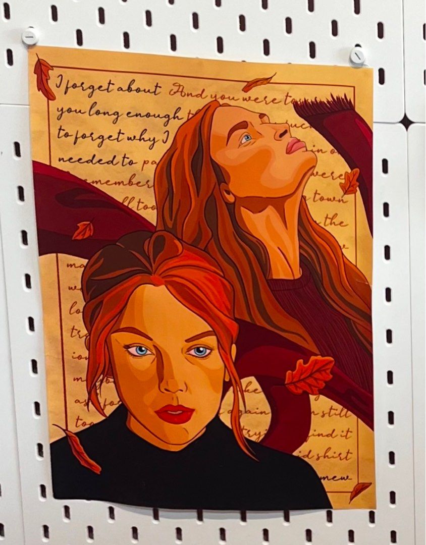 Taylor Swift All Too Well Poster, Hobbies & Toys, Collectibles ...