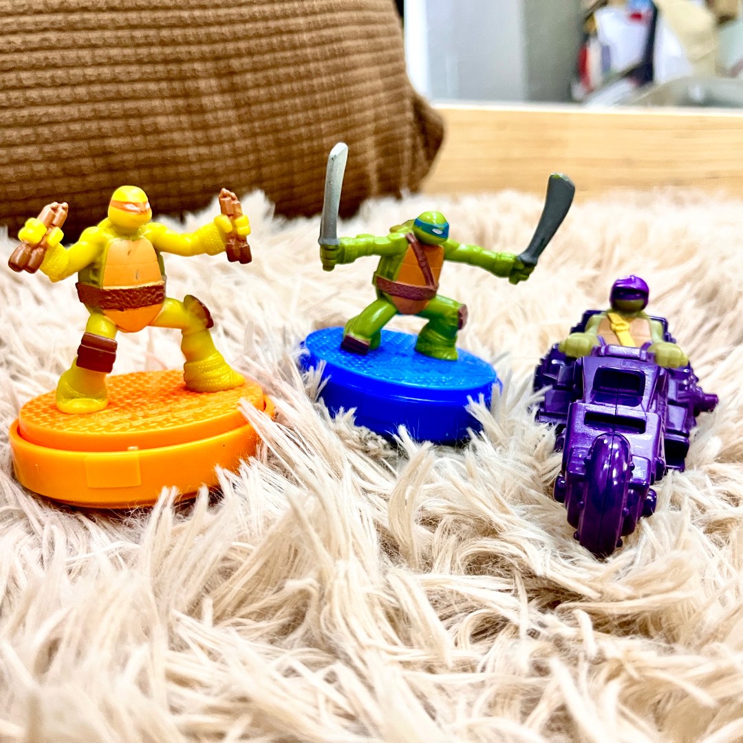 Teenage Mutant Ninja Turtles Desk Decor Mcdo Happy Meal, Hobbies & Toys ...