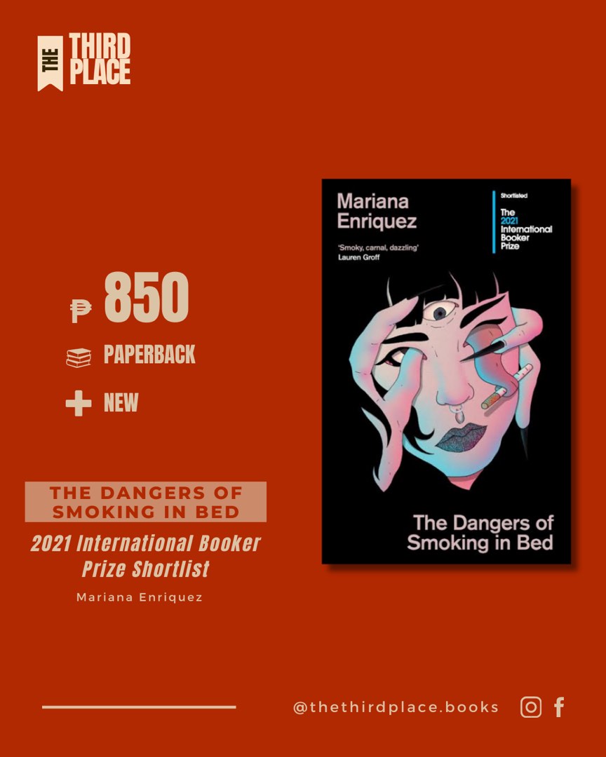 The Dangers of Smoking in Bed by Mariana Enriquez, Hobbies & Toys ...