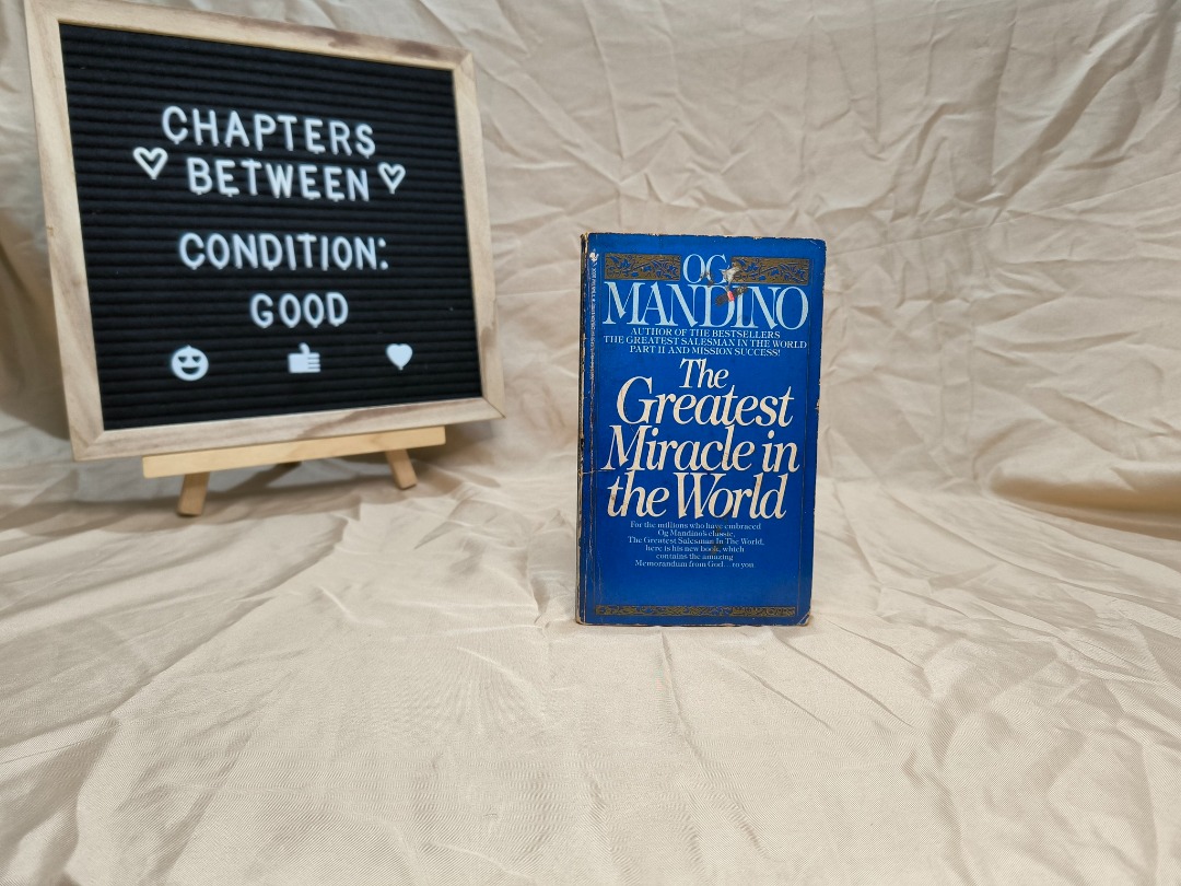 The Greatest Miracle in the World | OG Mandino, Hobbies & Toys, Books ...