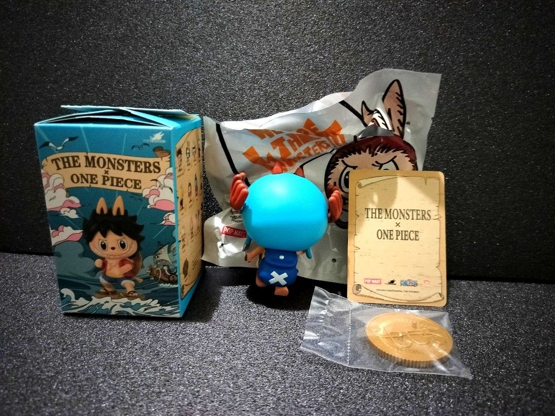 THE MONSTERS x One Piece Series Figures (TONY TONY CHOPPER), Hobbies ...
