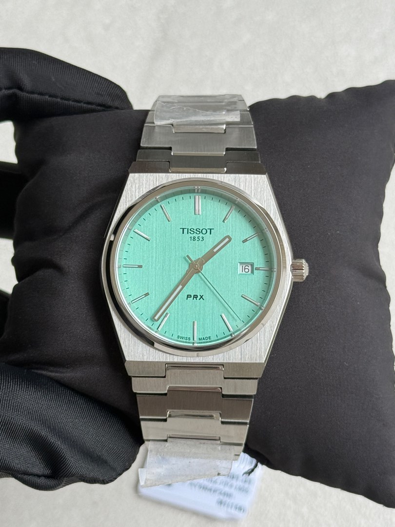 Tissot PRX Tiffany 40mm, Luxury, Watches on Carousell