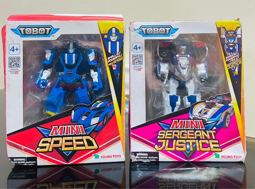 TOBOT Mini Transforming Robot Car (Sold per Piece); DENTED BOX, Hobbies ...