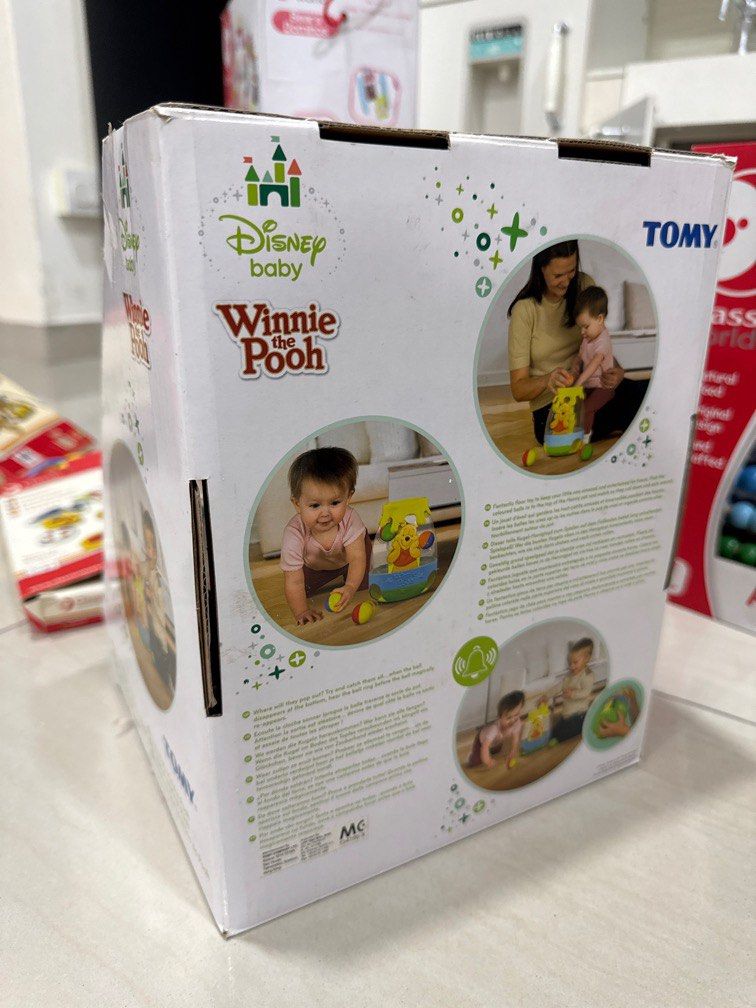 Tony toy r us Winnie The Pooh post roll Hunny Pot, Hobbies & Toys, Toys ...