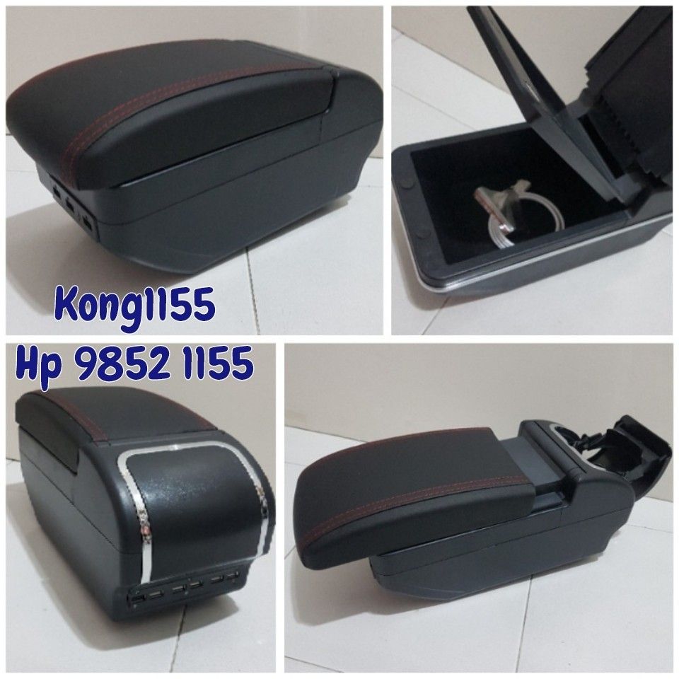 Toyota Honda MPV VAN CAR armrest console box STEPWAGON SPADA STREAM ...