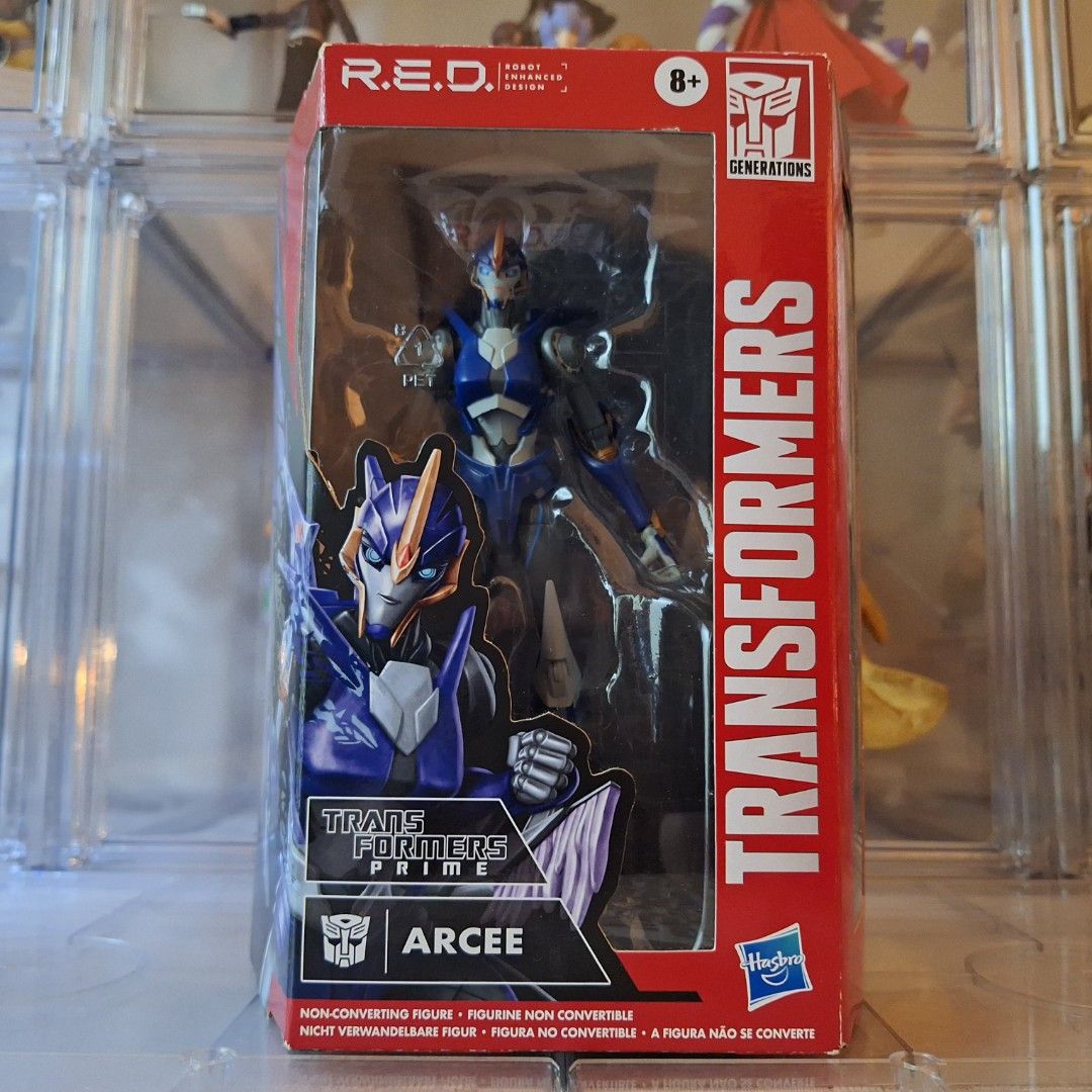 Transformers R.E.D Prime Arcee, Hobbies & Toys, Toys & Games on Carousell
