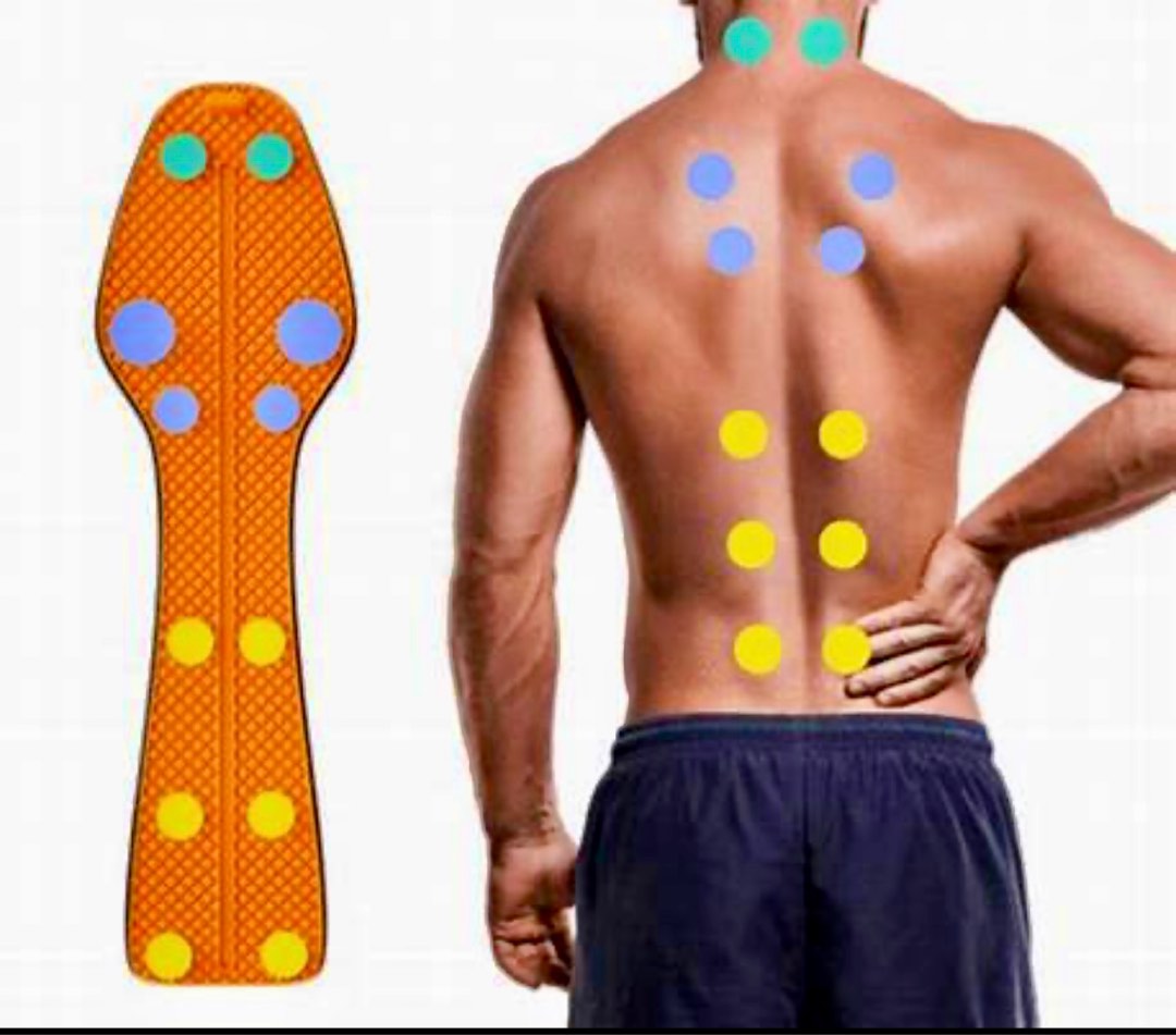 Trigger point rocker, for massaging and relieving back muscles, back ...