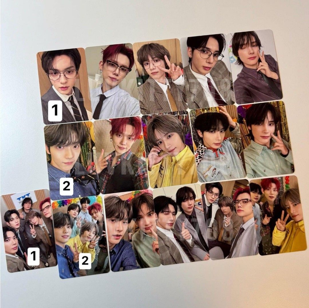 TXT Season Greetings 2025 Soobin pc Yeonjun Beomgyu Photocard Set POB ...
