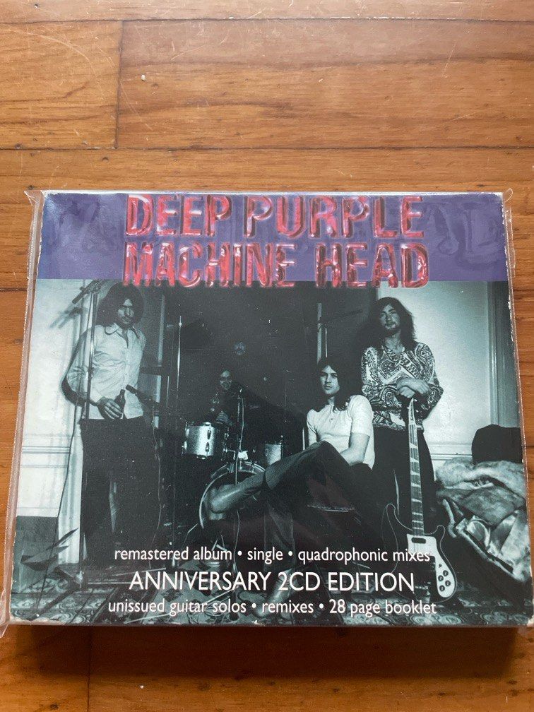 (USA 25th Anniversary Special Edition) Deep Purple Machine Head (2 CD), Hobbies & Toys, Music ...