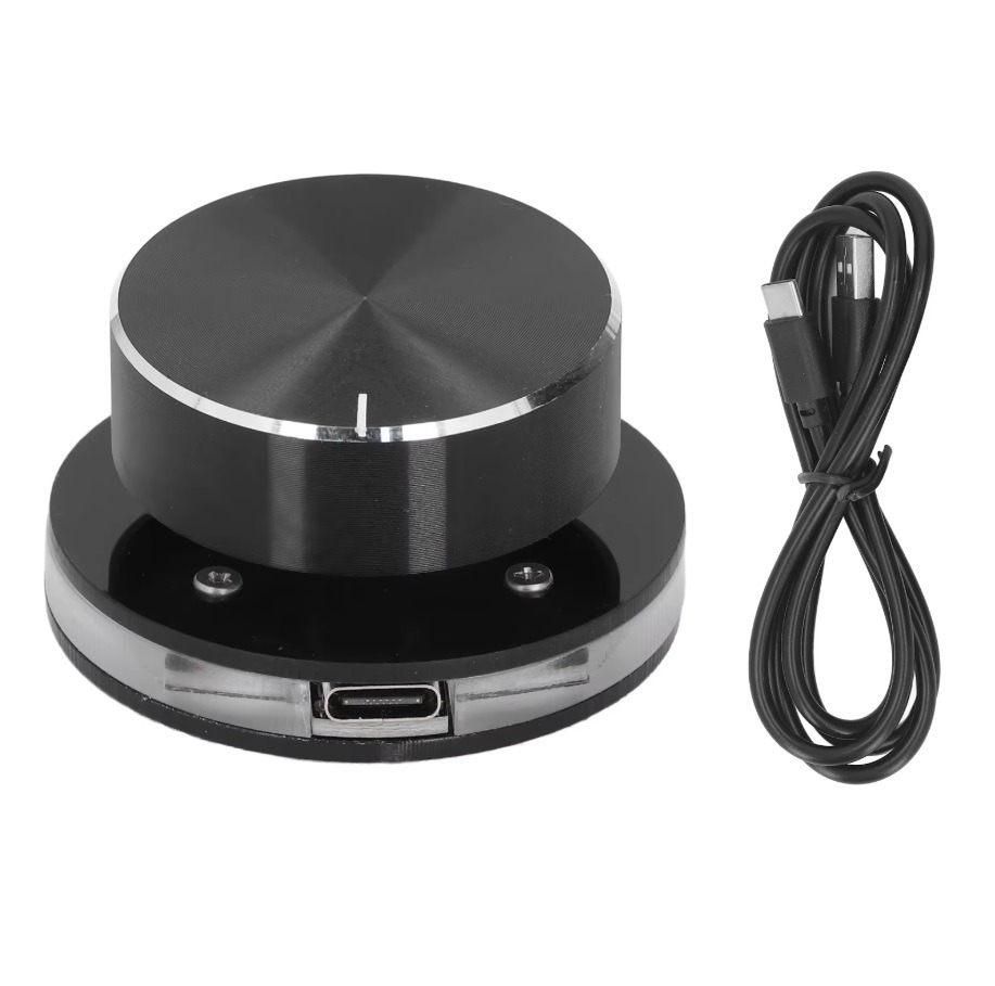 USB-C音量控制器 USB-C Volume Controller USB音量控制旋鈕 Type-c音量控制 亞克力塑膠Type C USB ...