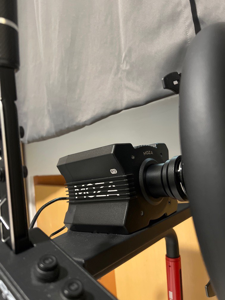 used MOZA R12 Wheelbase, Sports Equipment, Other Sports Equipment and ...