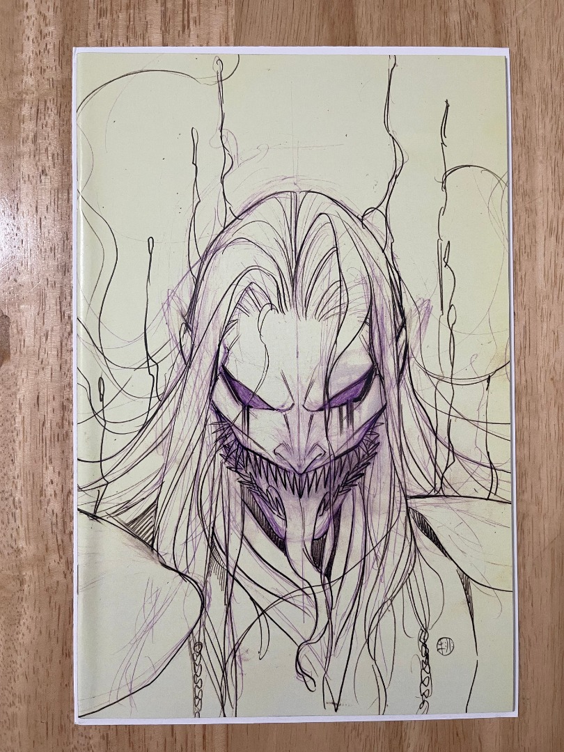 Venom #27 (2020) Peach Momoko Sketch Variant in NM Condition - RARE ...