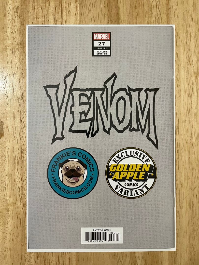 Venom #27 (2020) Peach Momoko Sketch Variant in NM Condition - RARE ...