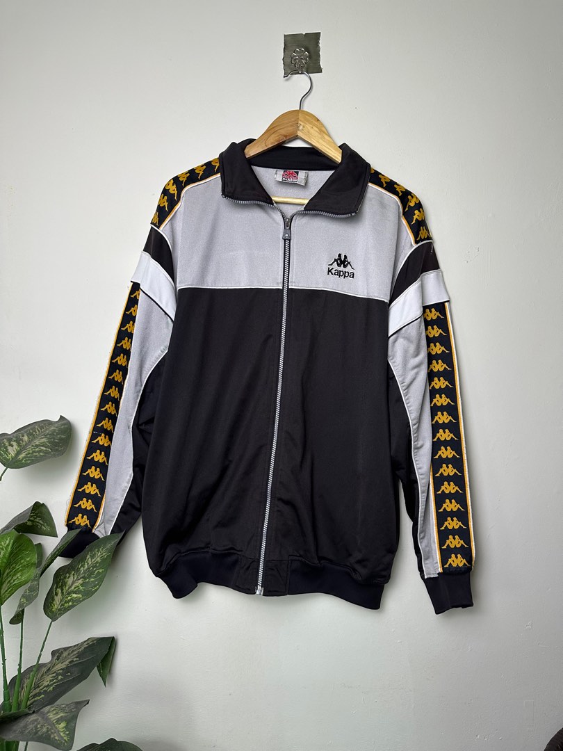 Vintage Kappa side tape tracktop jacket, Men's Fashion, Coats, Jackets ...