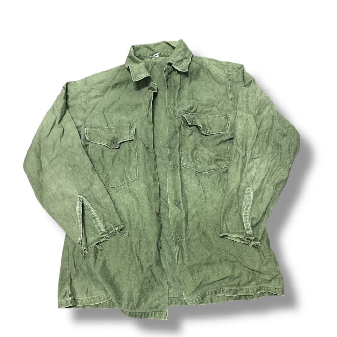 VINTAGE OG US ARMY SHIRT, Men's Fashion, Tops & Sets, Tshirts & Polo ...