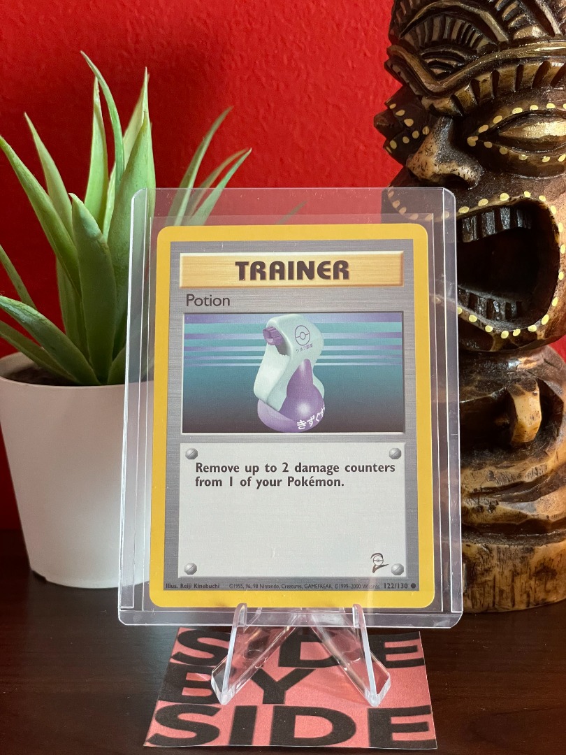 Vintage Pokemon TCG Card - Potion (Base Set 2, #122/130), Hobbies ...