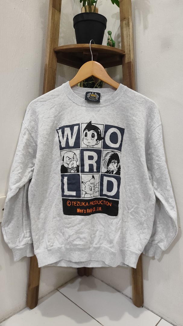 VINTAGE TEZUKA WORLD SHIRT, Men's Fashion, Coats, Jackets and Outerwear ...