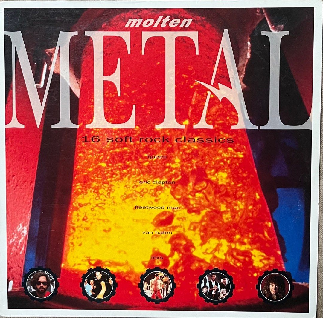 Vinyl Record - Various Artists-Metal 16 Soft Rock Classics, Hobbies ...
