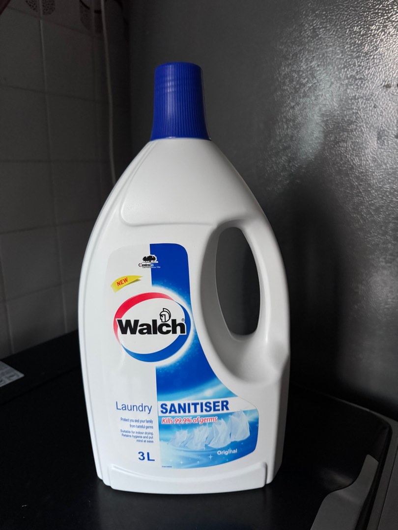 Walch Laundry Sanitiser 3L, Furniture & Home Living, Cleaning ...