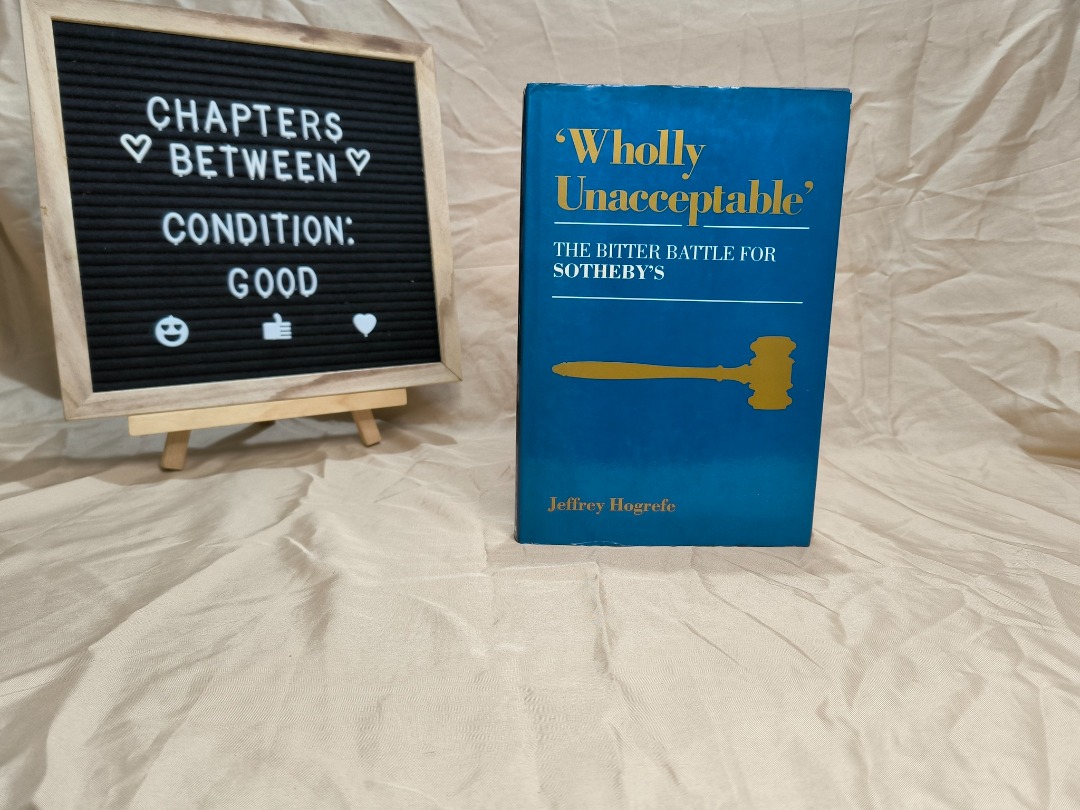 Wholly Unacceptable | Jeffrey Hogrefe, Hobbies & Toys, Books ...