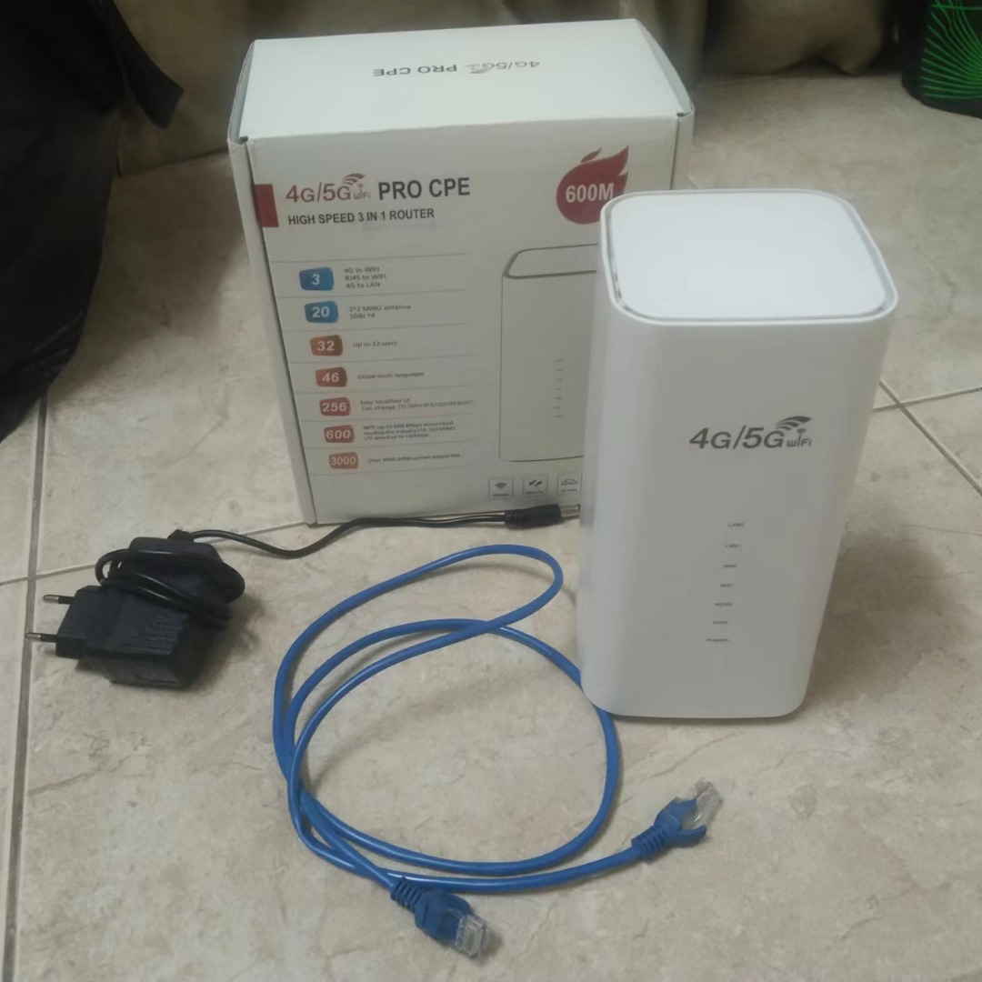 Wi-Fi Router SIM Card Modem | Cnet CPE Pro | Original LTE Up to 600Mbps, Computers & Tech, Parts ...