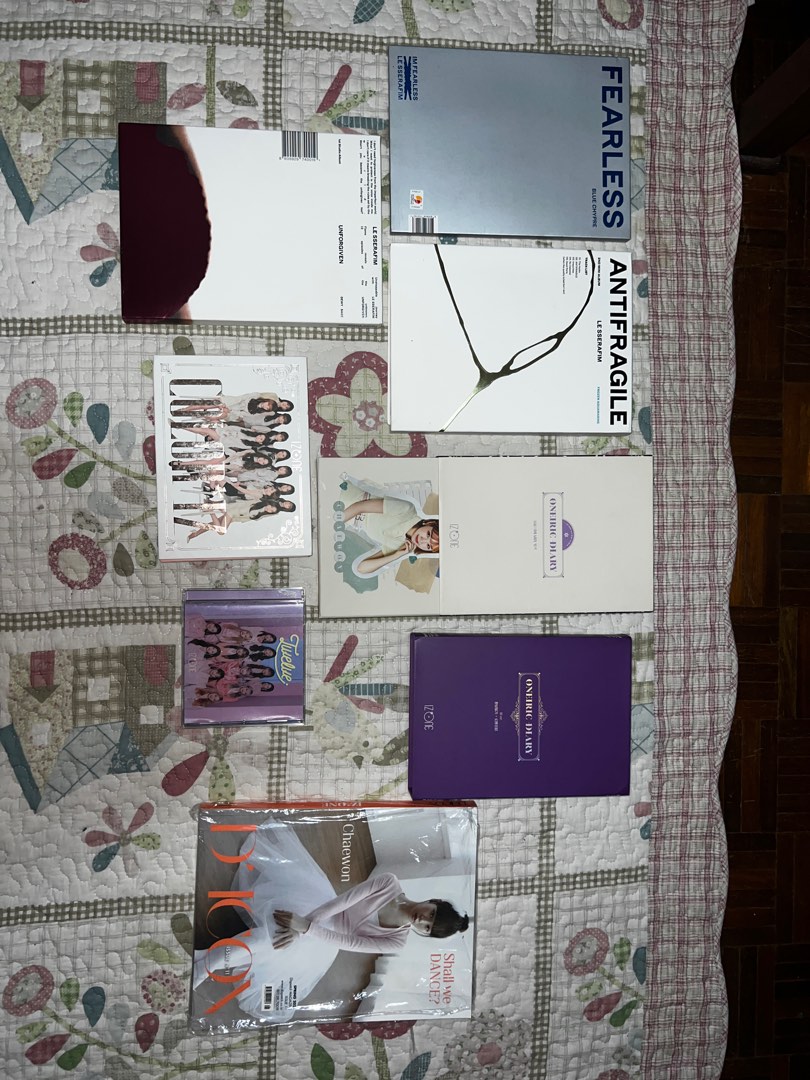 [wts] lesserafim izone iz*one album fearless antifragile unforgiven ...