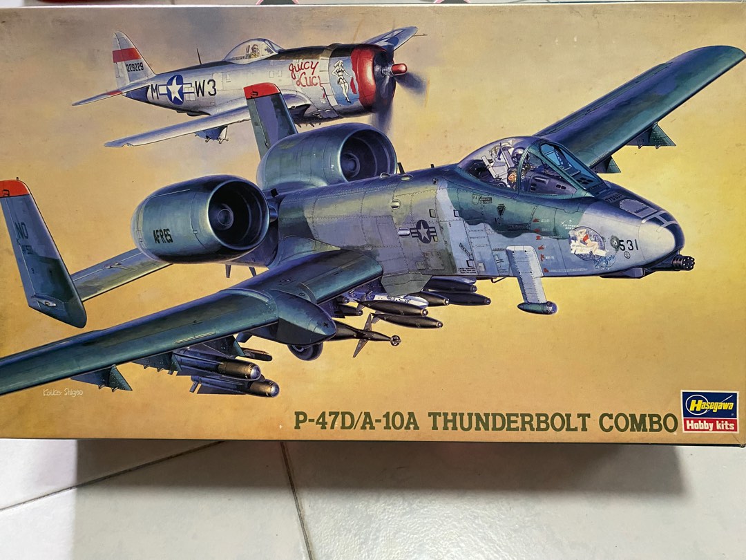 1/72 P47 A10A Combo A37B Model Kits, Hobbies & Toys, Toys & Games on Carousell