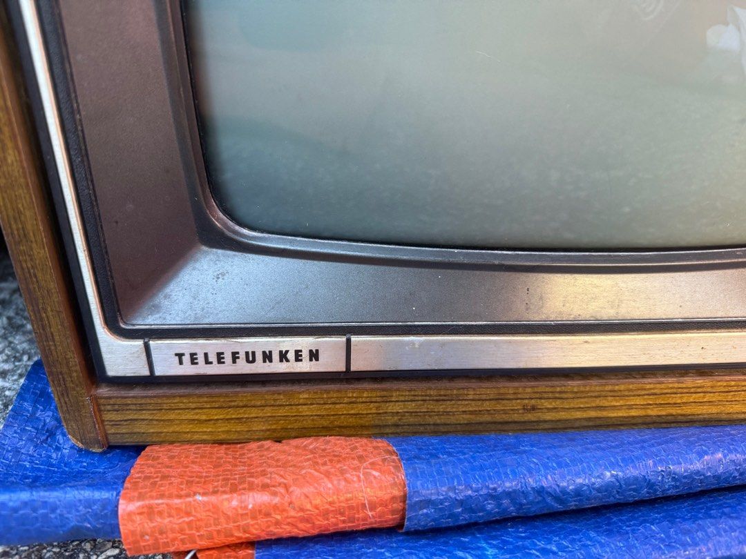 SD 1970s TELEFUNKEN Germany Vintage TV Television Rare, Hobbies & Toys ...