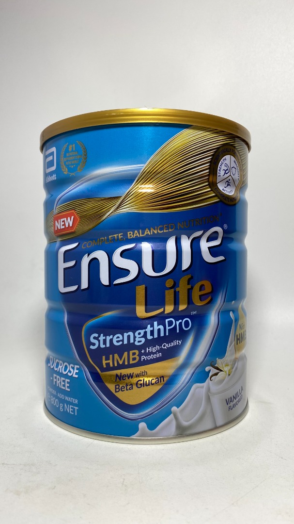 [33% OFF] Abbott Ensure Life StrengthPro Vanilla Flavour Sucrose-Free Milk Powder, Health ...
