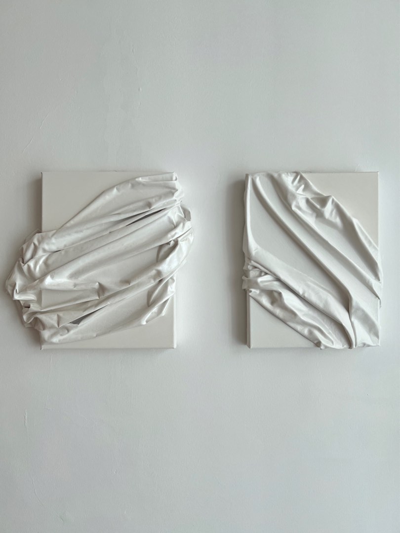 3D solid painting textured art wall decor, Furniture & Home Living ...
