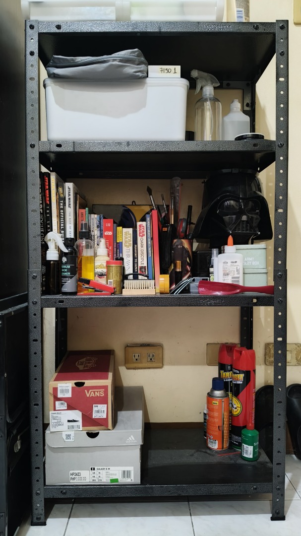 3-Layer Steel Rack, Furniture & Home Living, Furniture, Shelves ...