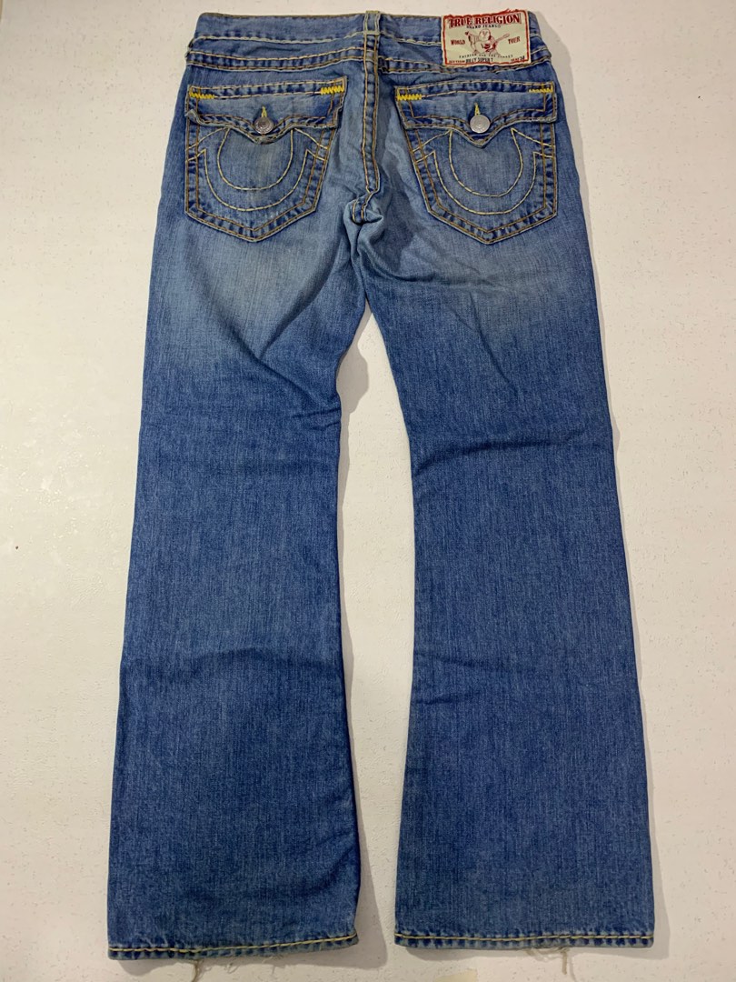 90s True Religion Billy Super-T Distressed Vintage Not Momotaro Levis ...