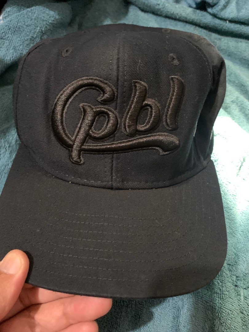 有壓痕 二手 早期 古著 CPBL 中職 中華職棒 老帽 棒球帽cap 帽 帽子, 他的時尚, 手錶及配件, 帽子在旋轉拍賣