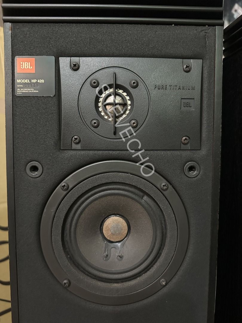 再推一對 台灣稀有罕見 JBL HP420 主喇叭 全新自製木框/全新網罩 丹麥製造~, 耳機及錄音音訊設備, Soundbar、揚聲器、藍牙 ...