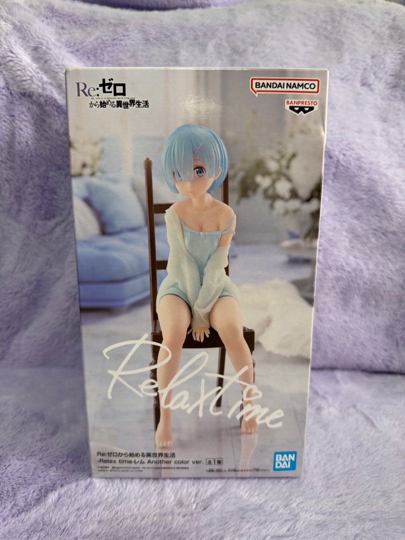 全新 Bandai 雷姆relax Time Another Color Ver. 景品 Re:0 從零開始的異世界生活 Re:0 ゼロから ...
