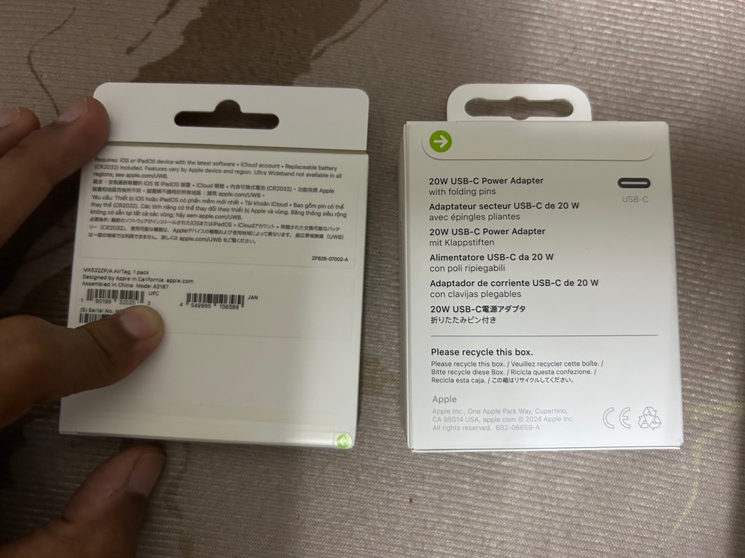 Airtag + USB-C power adapter, Mobile Phones & Gadgets, Other Gadgets on ...