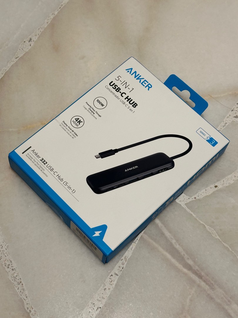 Anker 332 USB-C Hub (5-in-1), Computers & Tech, Parts & Accessories ...