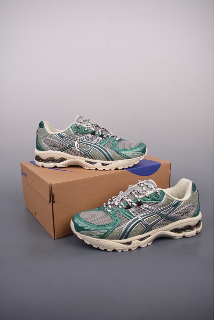 ASICS Gel-Nimbus 10.1"Silver Green Metallic"(1203A674-020) Unisex pre-order, Fesyen Wanita ...