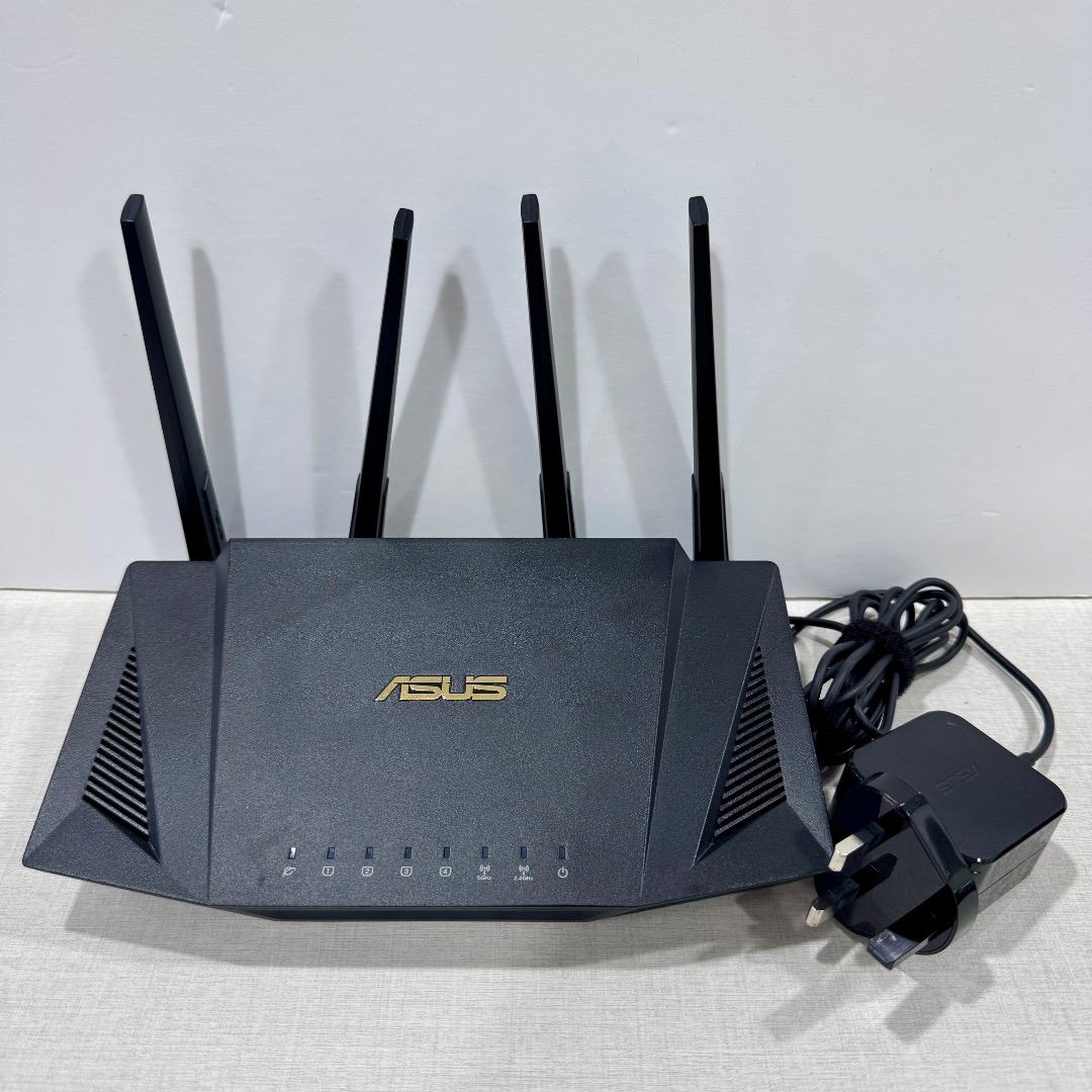 ASUS dual band wifi router RT-AX3000, Computers & Tech, Parts ...