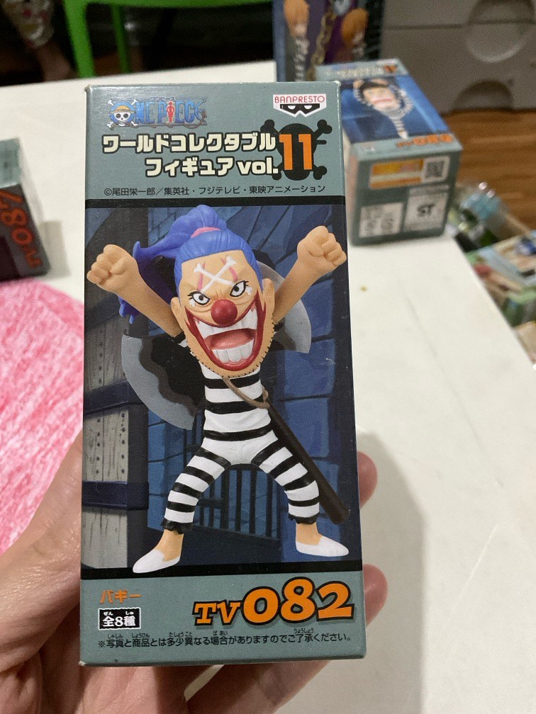 AUTHENTIC One Piece WCF World Collectable Figure Buggy BIB, Hobbies ...