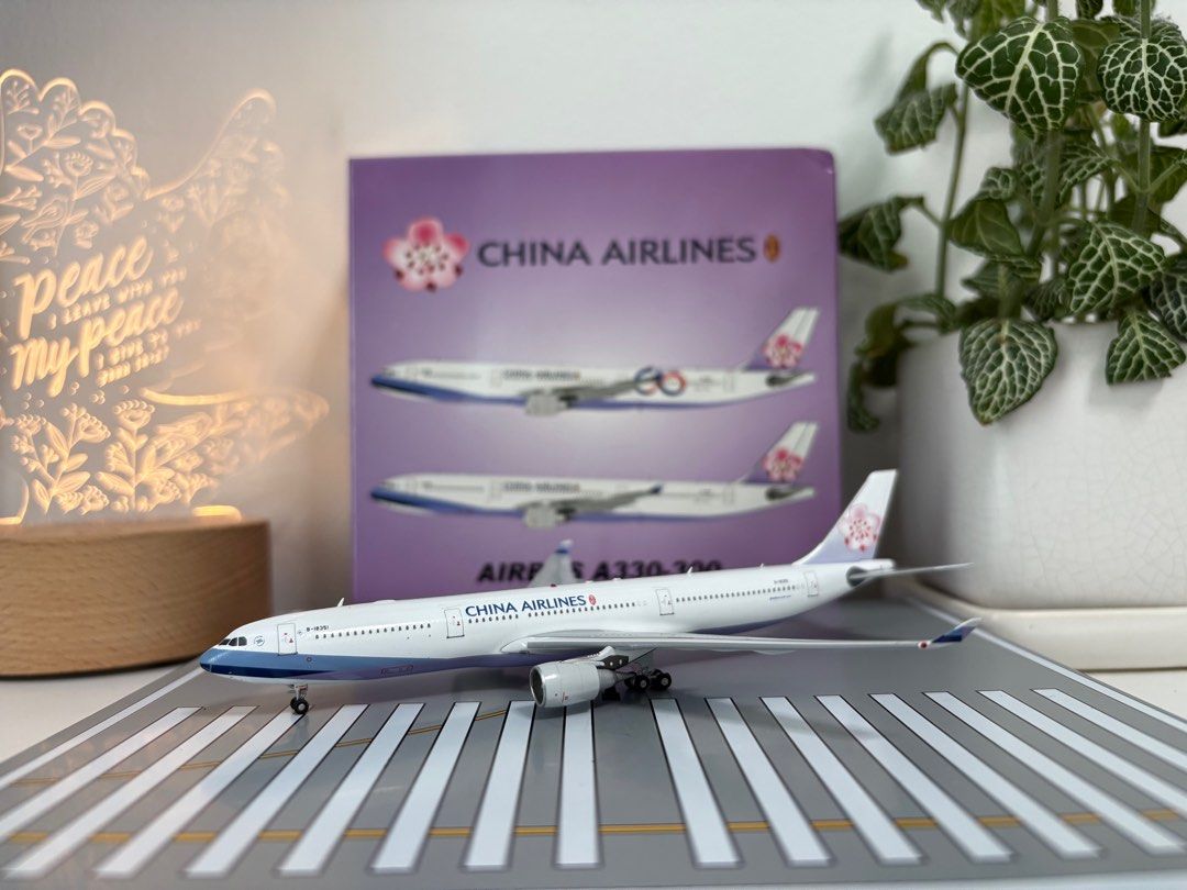 Aviation 400 1:400 China Airlines Airbus A330-300 B-18351 Diecast Model Plane, Hobbies & Toys ...