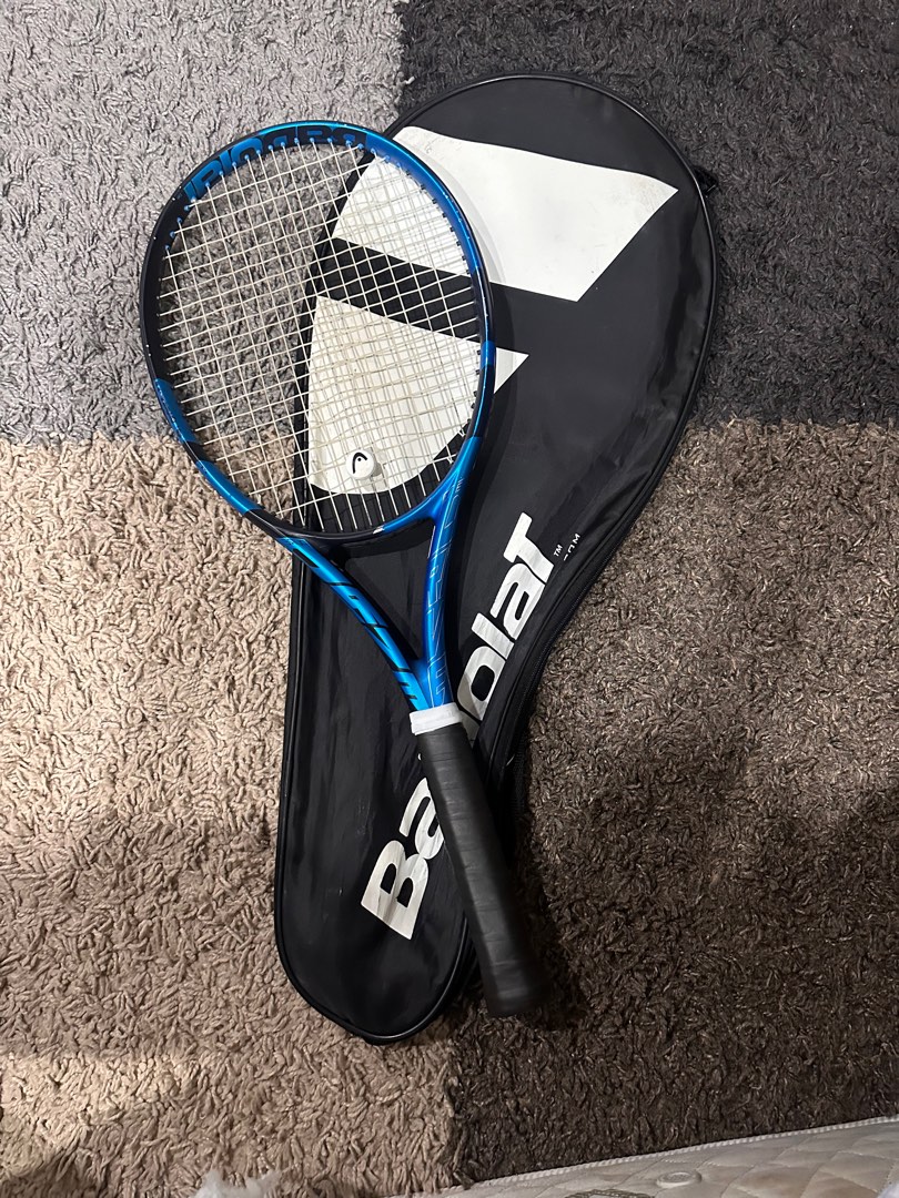 Babolat Pure Drive (Blue), Sports Equipment, Sports & Games, Racket and ...