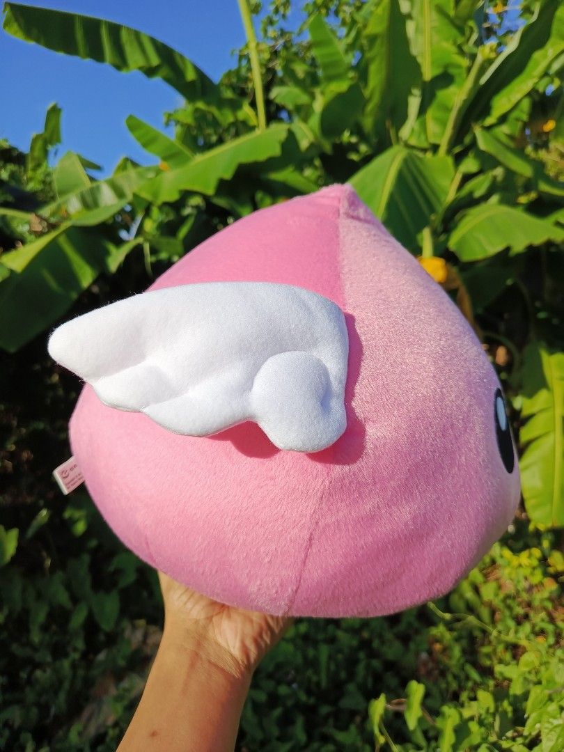 Big 15-Inch Classic Angeling Poring Ragnarok Online RO Retro Game Plush ...