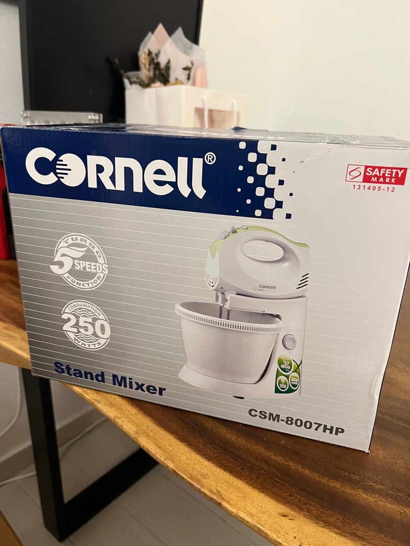 BNIB Cornell 250W stand mixer, TV & Home Appliances, Kitchen Appliances ...