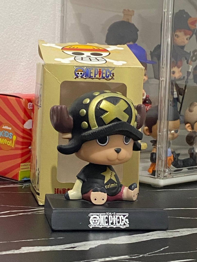 BobbleHead One Piece Chopper (Black Hat), Hobbies & Toys, Toys & Games ...