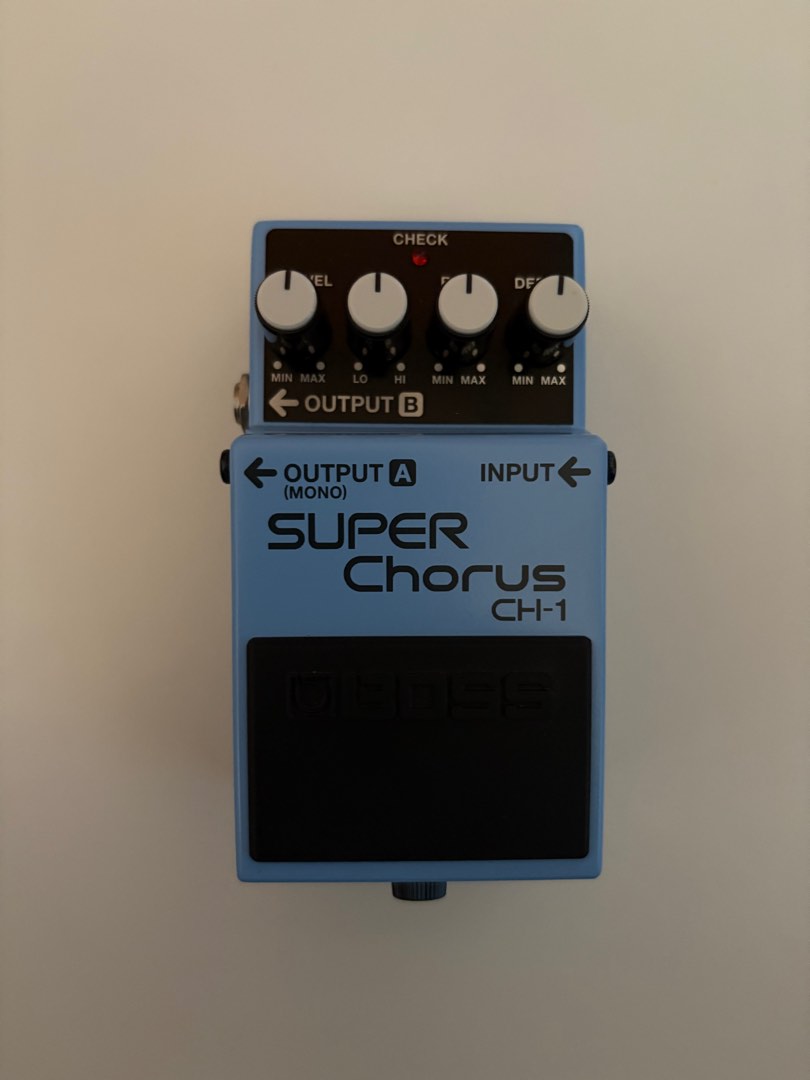 Boss CH-1 Super Chorus pedal, Hobbies & Toys, Music & Media, Music ...