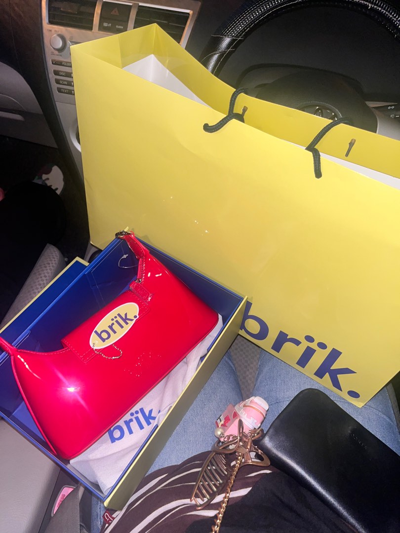 BRIK in Chroma Ruby, Women's Fashion, Bags & Wallets, Shoulder Bags on ...