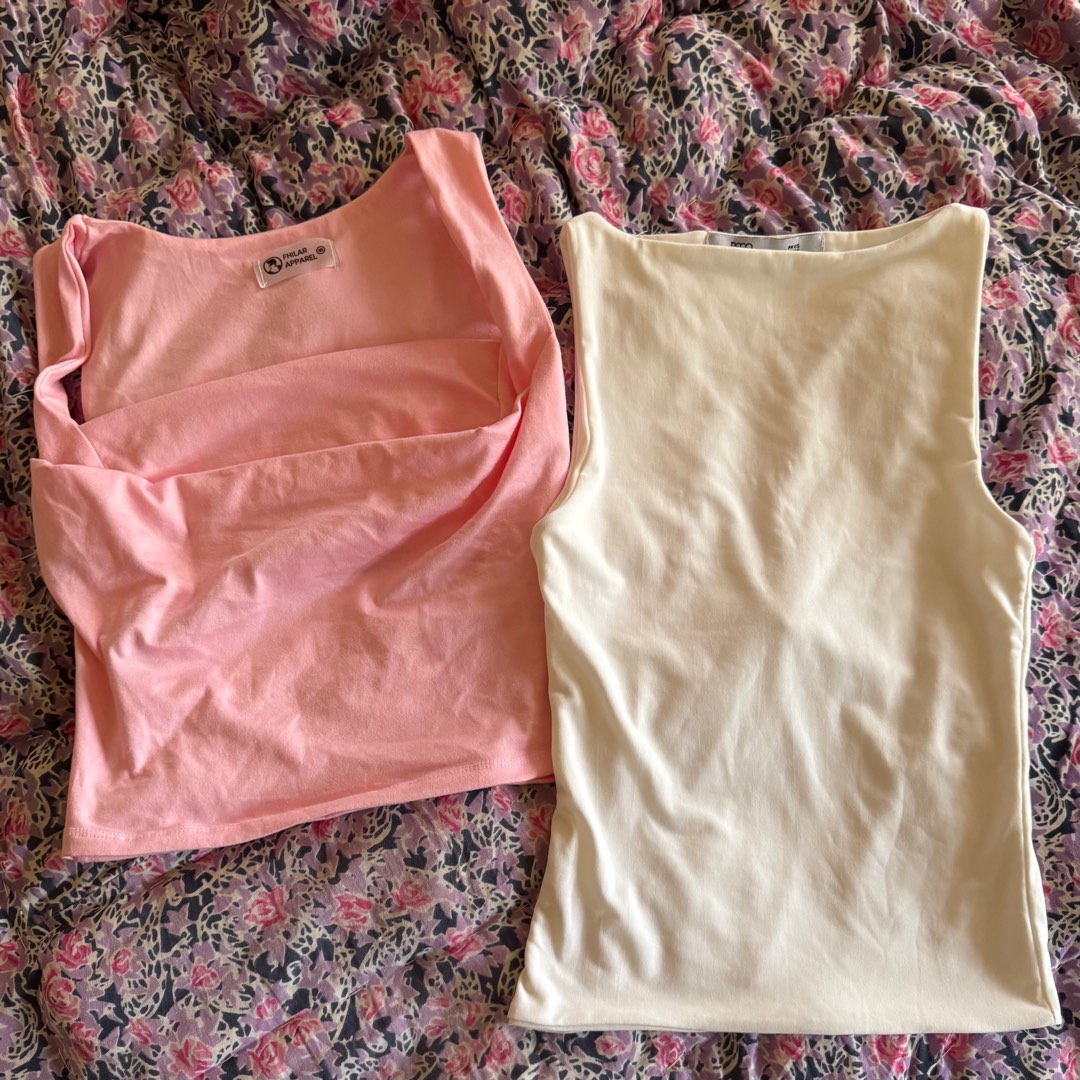 BSCO & Fhilar Apparel Tops, Women's Fashion, Tops, Sleeveless on Carousell