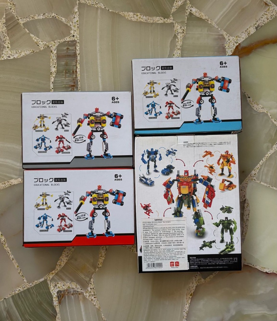 Miniso Building Blocks Toy, Hobbies & Toys, Toys & Games on Carousell